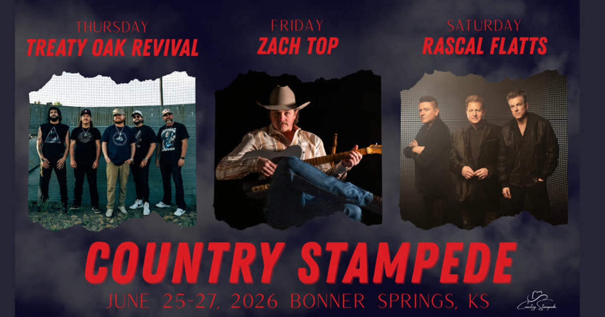 Country Stampede 2026 in Bonner Springs at Azura Amphitheater