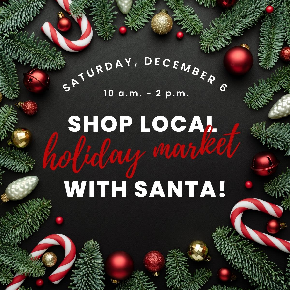 2025 Shop Local Holiday Market with Santa in Nashville at