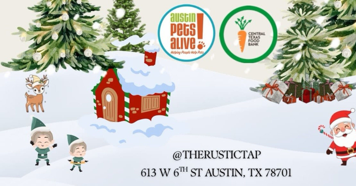 3rd Annual Holiday Market in Austin at Rustic Tap Beer Garden