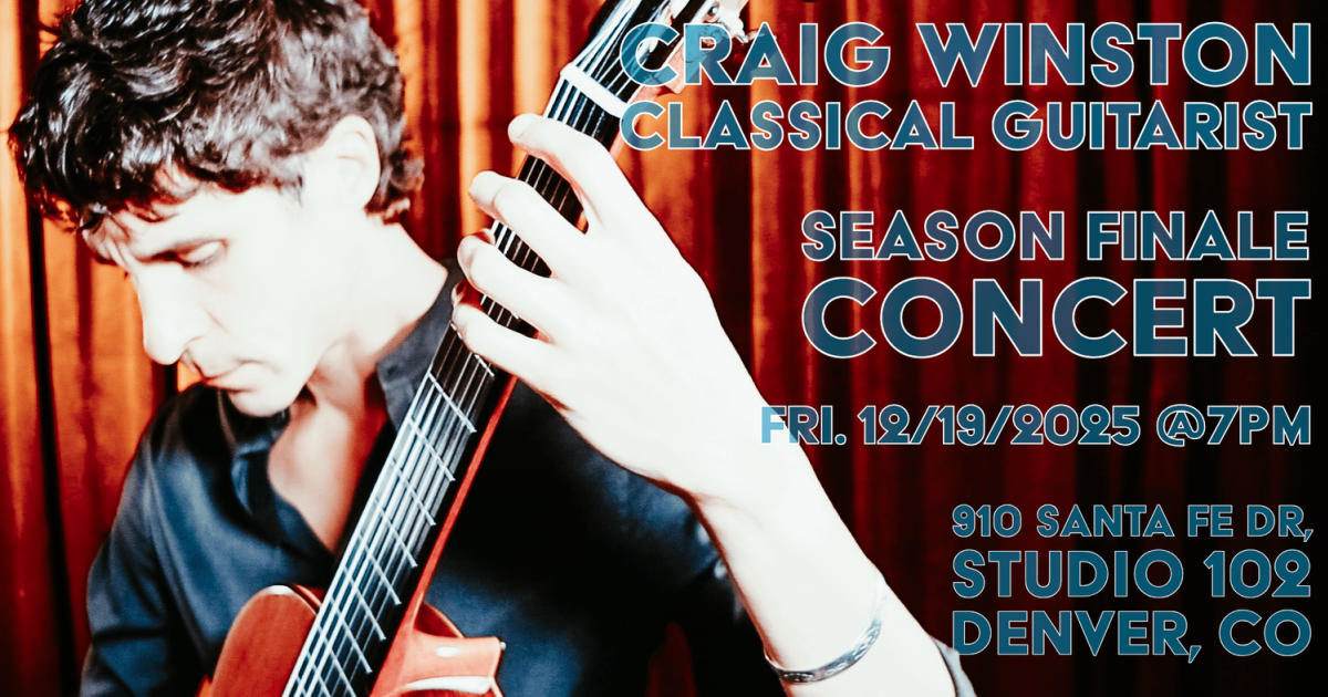Craig Winston 2025 Season Finale Concert in Denver at Santa Fe