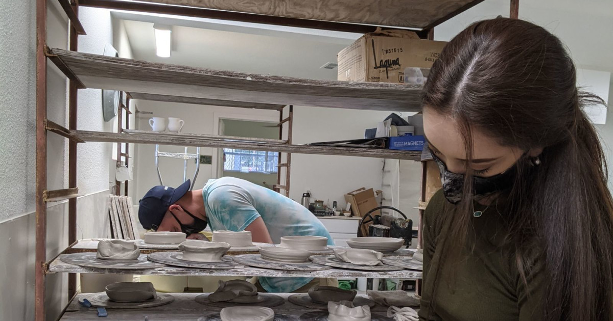 Intro to Throwing in Austin at Rosa Pottery