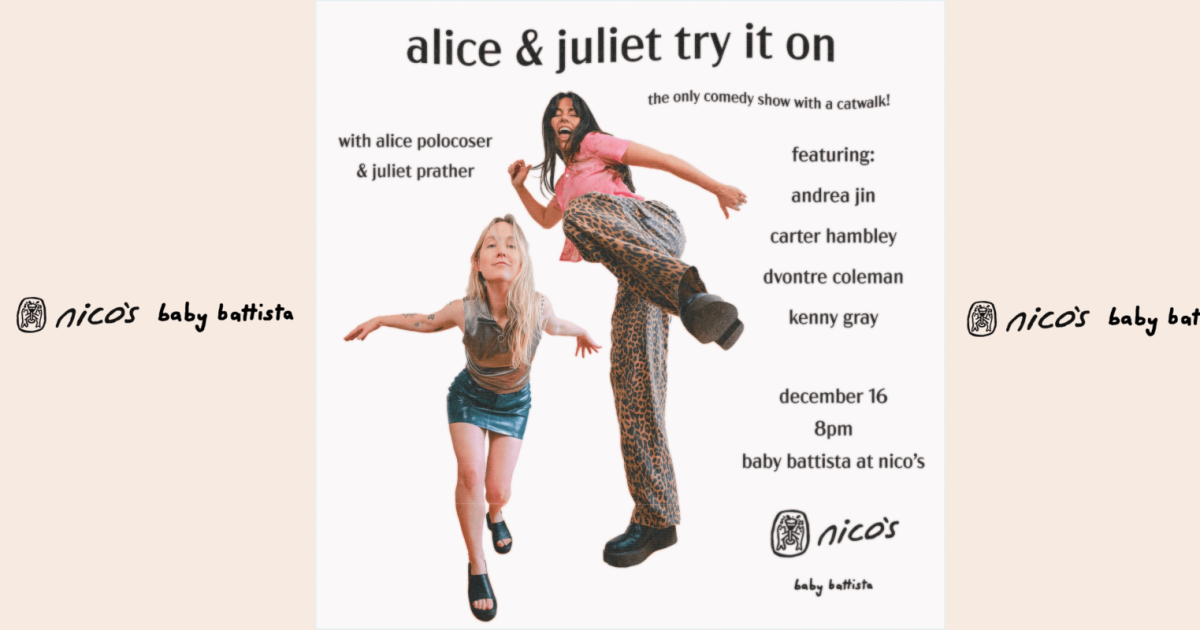 Alice & Juliet Try It On | standup ft. Devontre Coleman, Andrea Jin