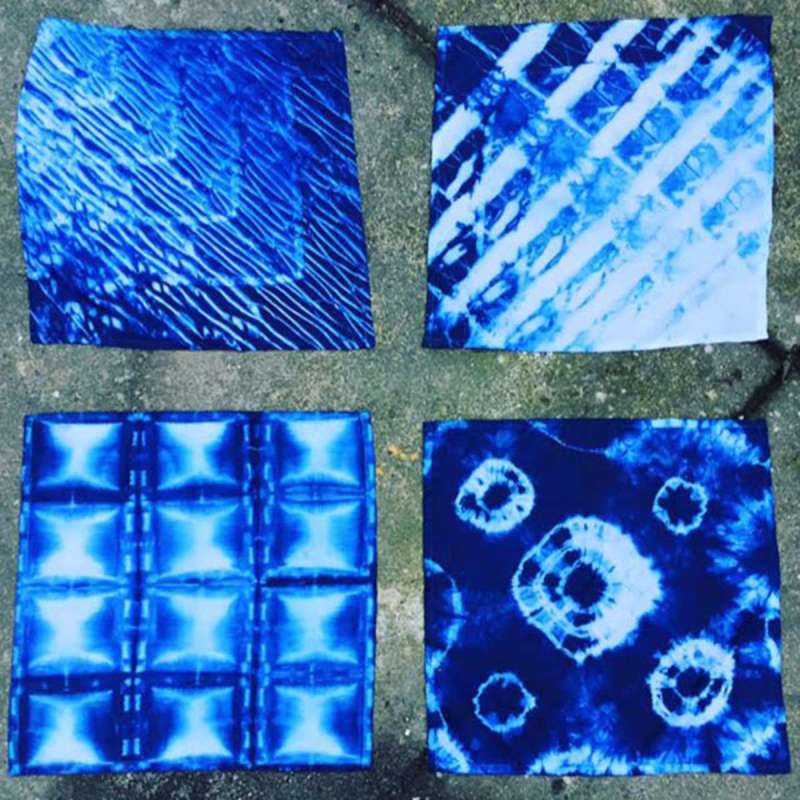 indigo dyeing patterns