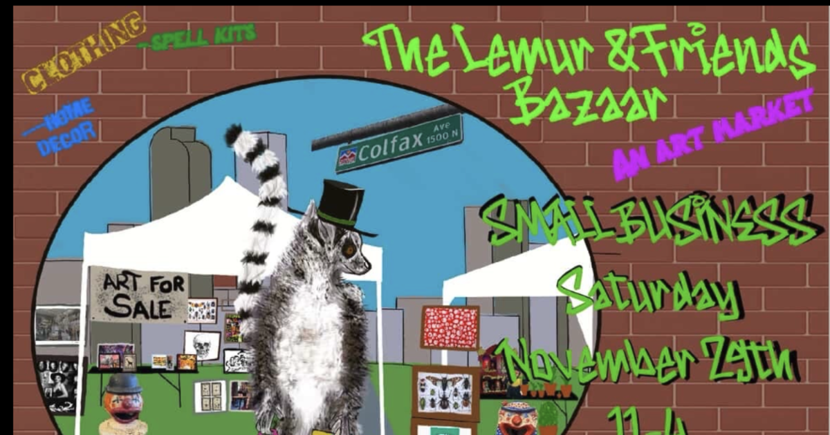 Colfax Ave Artisan Market in Denver at The Learned Lemur