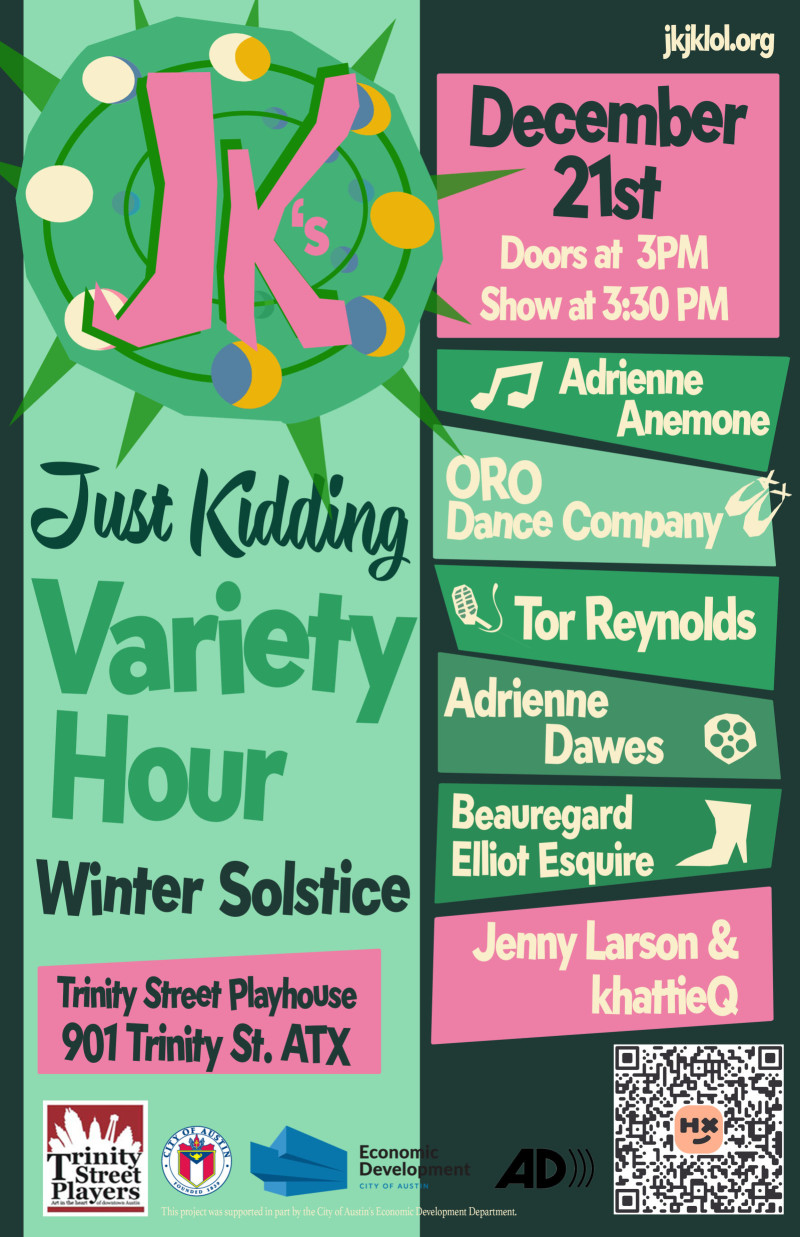 JK's Just Kidding Variety Hour: Winter Solstice Edition in
