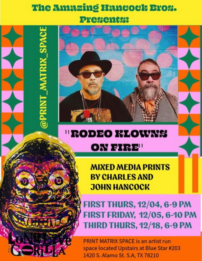 The Amazing Hancock Bros. Present: Rodeo Klowns On Fire" in San