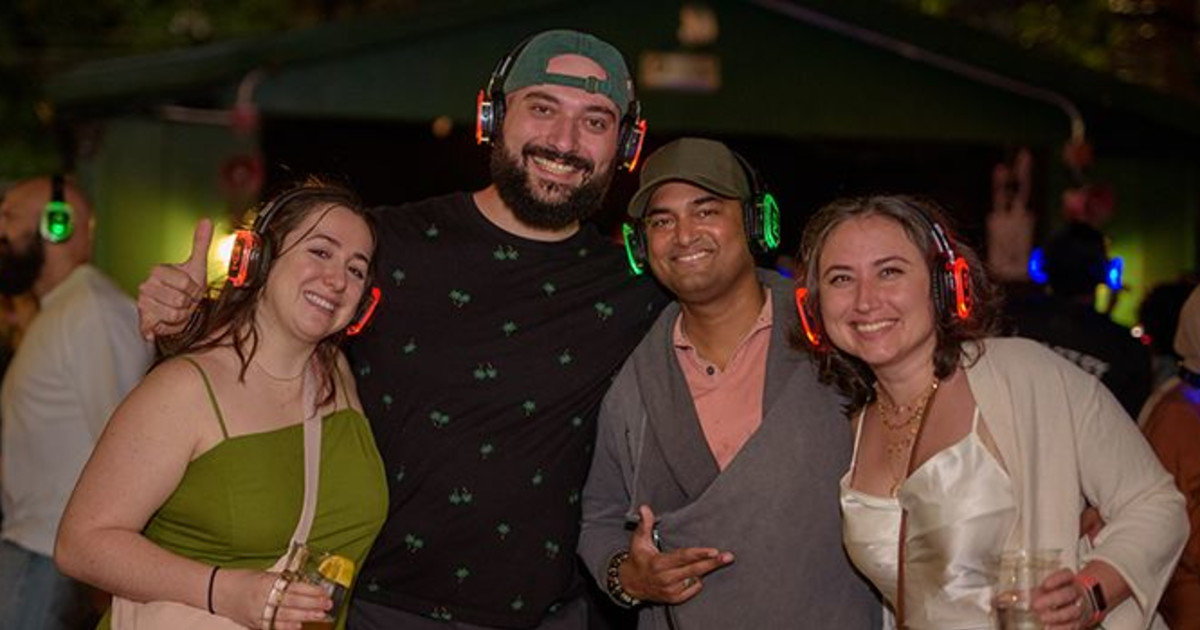 New Years Eve 2026 Silent Disco Bash in Austin at The Pub - Triangle