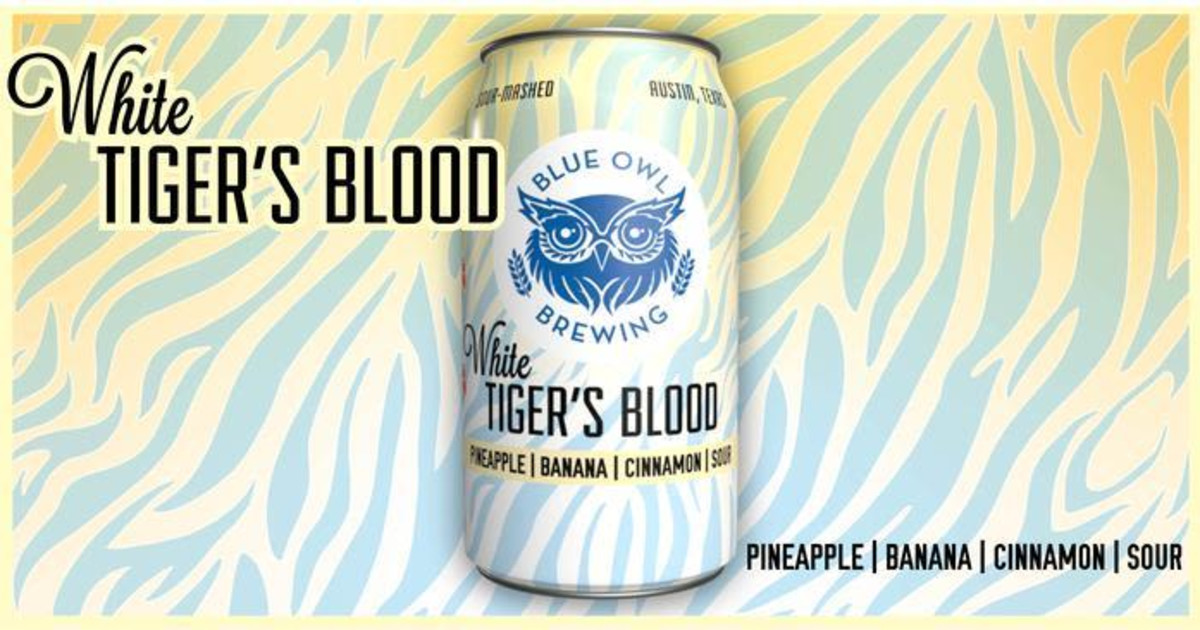 Beer Release: White Tiger's Blood in Austin at Blue Owl Brewing