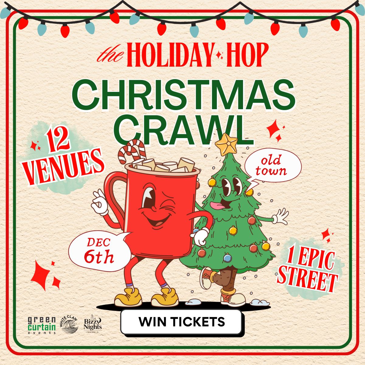 The Holiday Hop: Chicago’s Jolliest Holiday Bar Crawl in Chicago