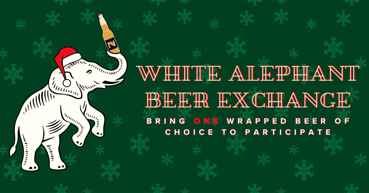 White Alephant Beer Exchange & Holiday Party in Austin at Nomadic