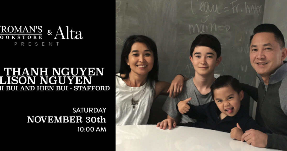 Viet Thanh Nguyen, Ellison Nguyen, Thi Bui and Hien Bui present