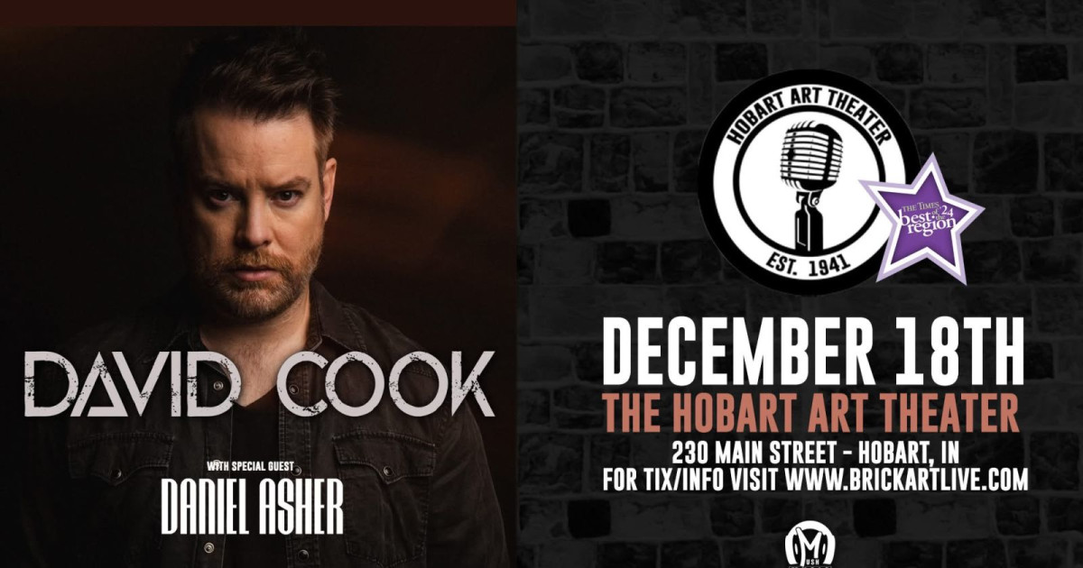 David Cook and Daniel Asher Live at The Hobart Art Theater in