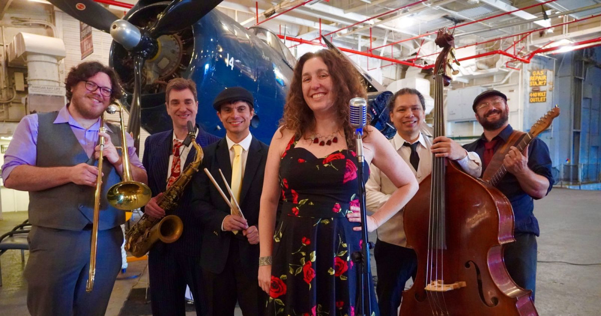 Death and Taxes Swing Band at Museum of History Benicia in Benicia
