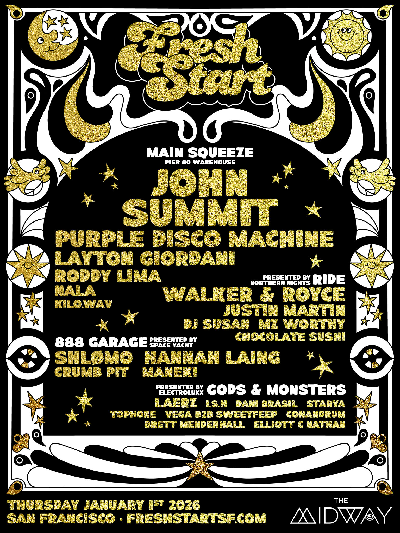 Fresh Start 2026 in San Francisco at Pier 80 Warehouse