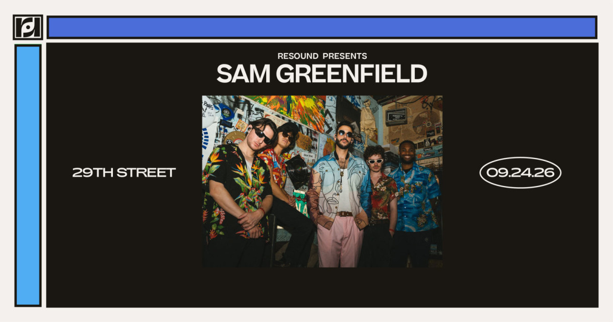 Sam Greenfield in Austin at 29th Street Ballroom