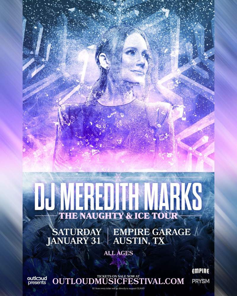 DJ Meredith Marks - Naughty & Ice Tour in the Control Room in Austin