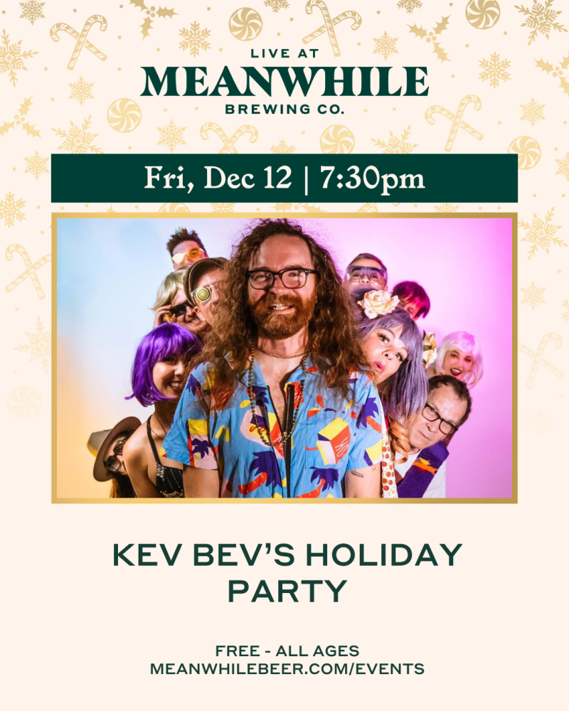 Kev Bev Holiday Party in Austin at Meanwhile Brewing