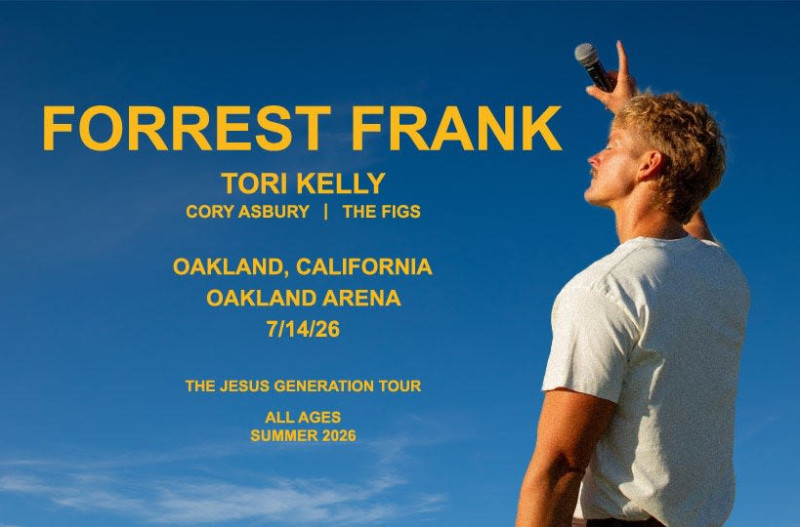 Forrest Frank in Oakland at Oakland Arena