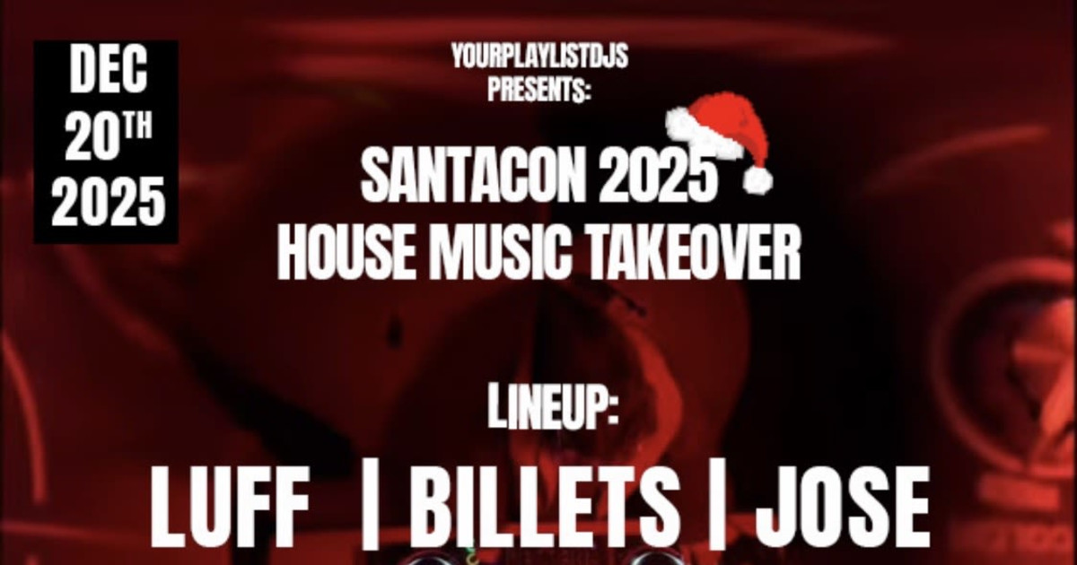 Santacon 2025: House Music Takeover in Brooklyn at Keybar