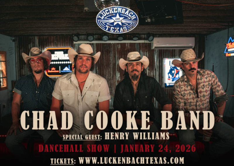 Chad Cooke Band + Henry Williams Live In The Dancehall (Open Dance