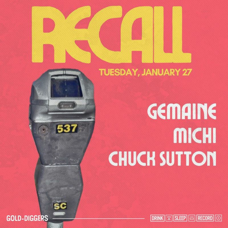 Recall: Gemaine, Michi, Chuck Sutton in Los Angeles at Gold