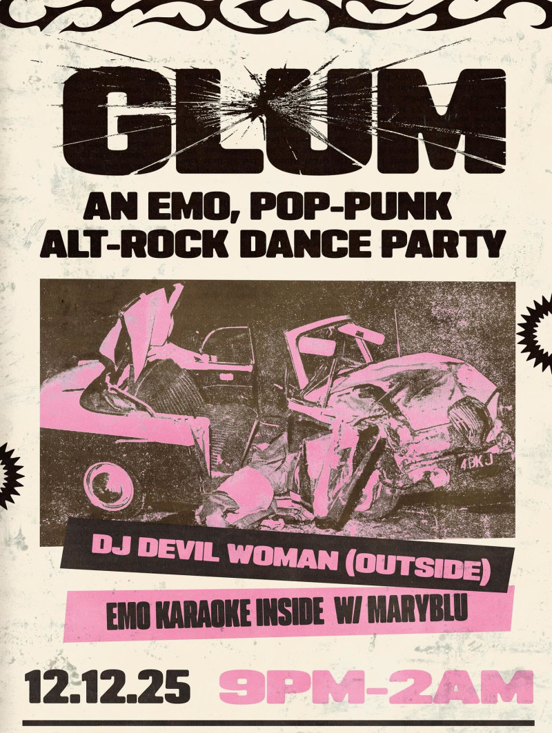 GLUM - Emo, Pop-Punk, Alt-Rock Dance Party in Austin at Cheer Up