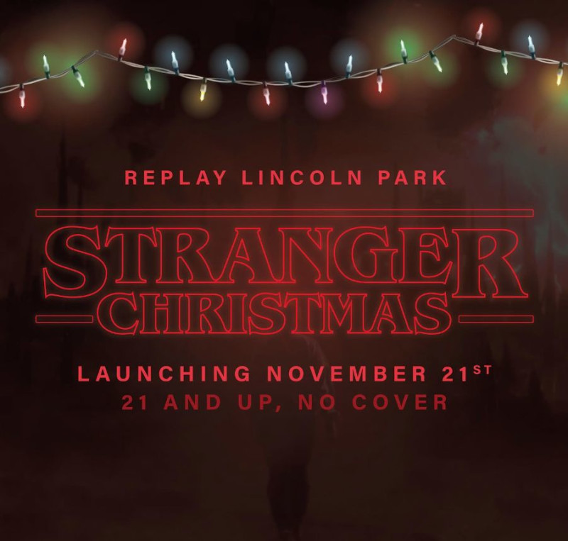 “Stranger Winter: A Hawkins Holiday” in Chicago at Replay