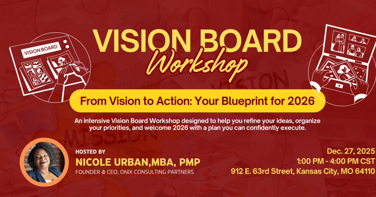 Vision Board Workshop: From Vision to Action- Your Blueprint for
