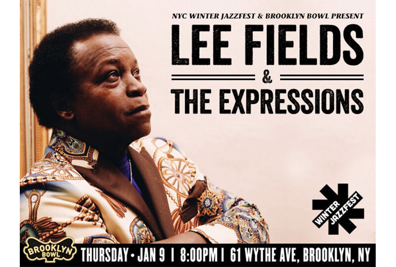 Lee Fields & the Expressions in Brooklyn at Brooklyn Bowl