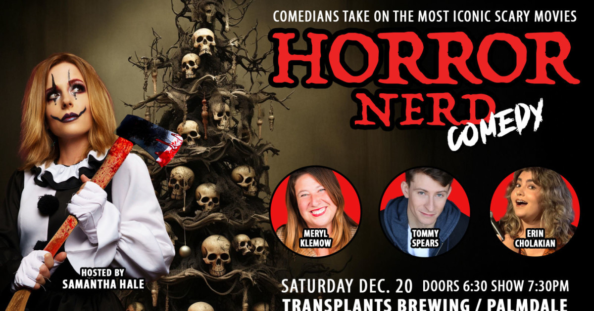 Horror Nerd Comedy- Comedians Taking On The Most Iconic Scary