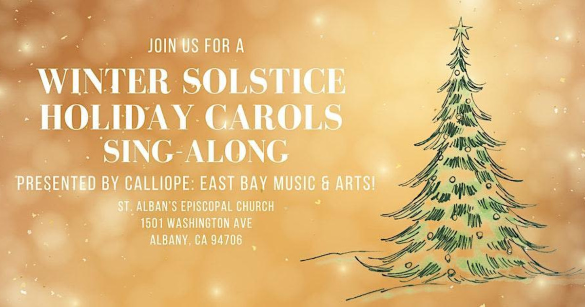 3rd Annual Winter Solstice & Holiday Sing-Along in Albany at