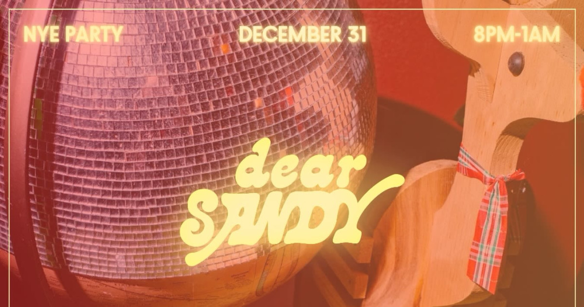 A Very Disco New Year's in Portland at Dear Sandy