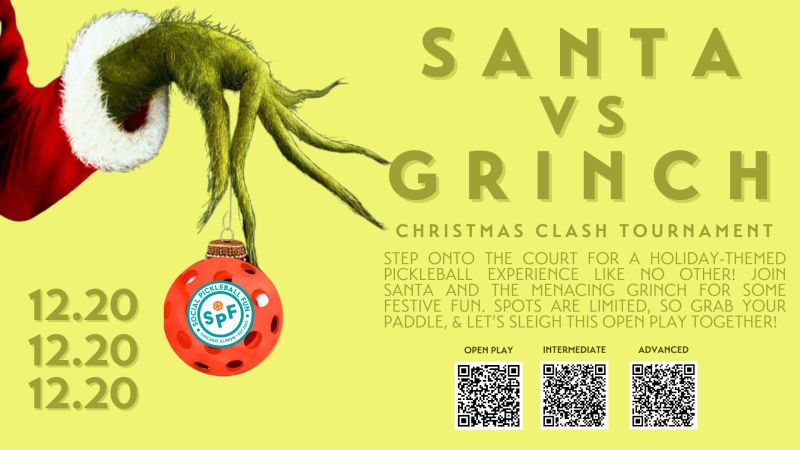 Santa vs Grinch Christmas Clash Tournament in Chicago at SPF
