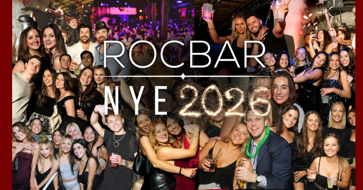 New Year's Eve Party at ROCBAR - Chicago's Hottest 2-Story Night