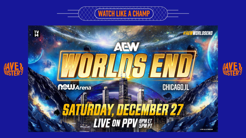 AEW Worlds End in Blackwood at Dave & Buster's - Gloucester