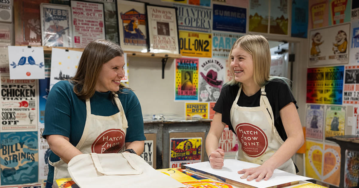 Hatch Show Print Family Block Party in Nashville at Hatch Show