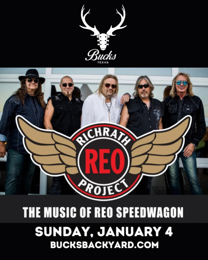 Richrath Project REO – The Music of REO Speedwagon in Buda at