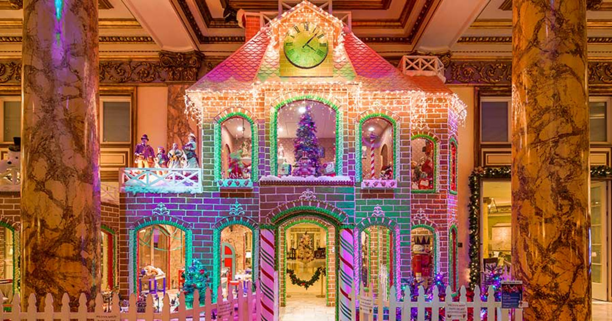 Fairmont's Gingerbread House in The Bay Area at Fairmont San
