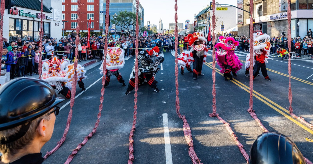 48th Annual L.A. Chinatown Firecracker in Los Angeles at