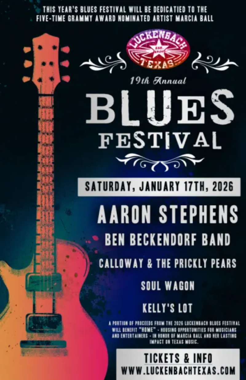 19th Annual Blues Festival w/ Aaron Stephens, Ben Beckendorf,