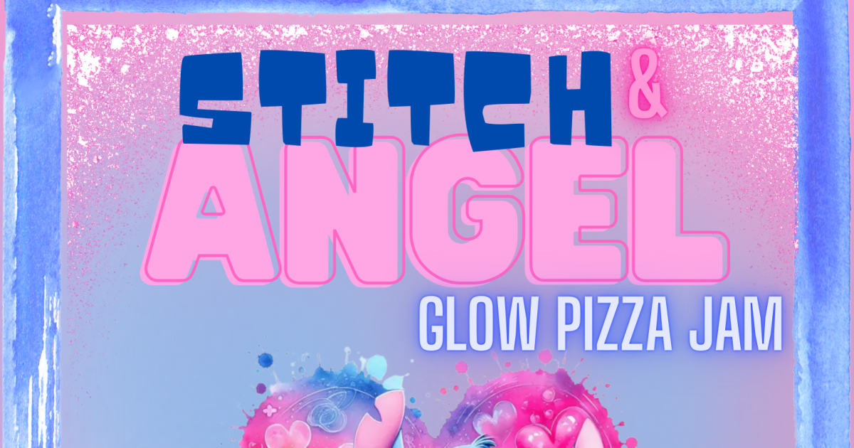 Stitch & Angel Glow Pizza Jam! in Chicago at The MLK Skating and