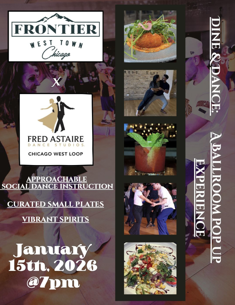 Dine & Dance: A Ballroom Pop-Up Experience in Chicago at Frontier