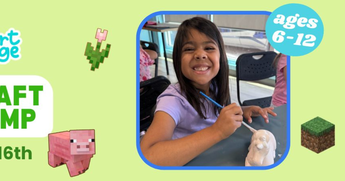 Minecraft One-Day Art Camp at Oak Hill in Austin at The Art Garage
