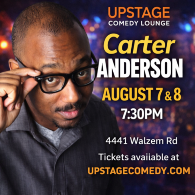 Carter Anderson in San Antonio at Upstage Comedy Lounge
