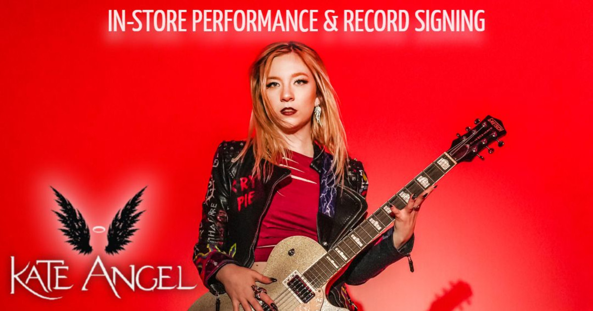KATE ANGEL In-Store Performance & Record Signing in Austin at