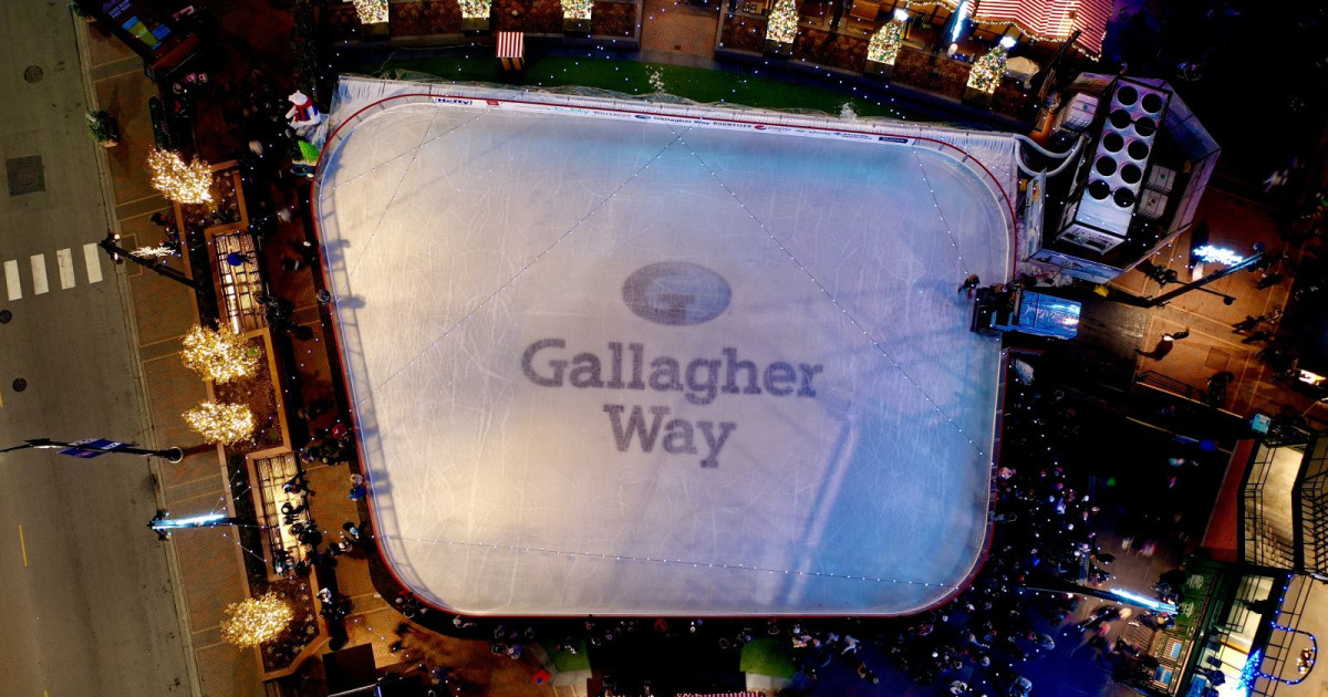 Ice Bocce in Chicago at Gallagher Way