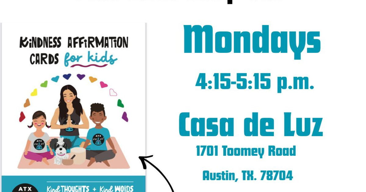 Kid’s After School Yoga & Mindfulness Program in Austin at Casa de