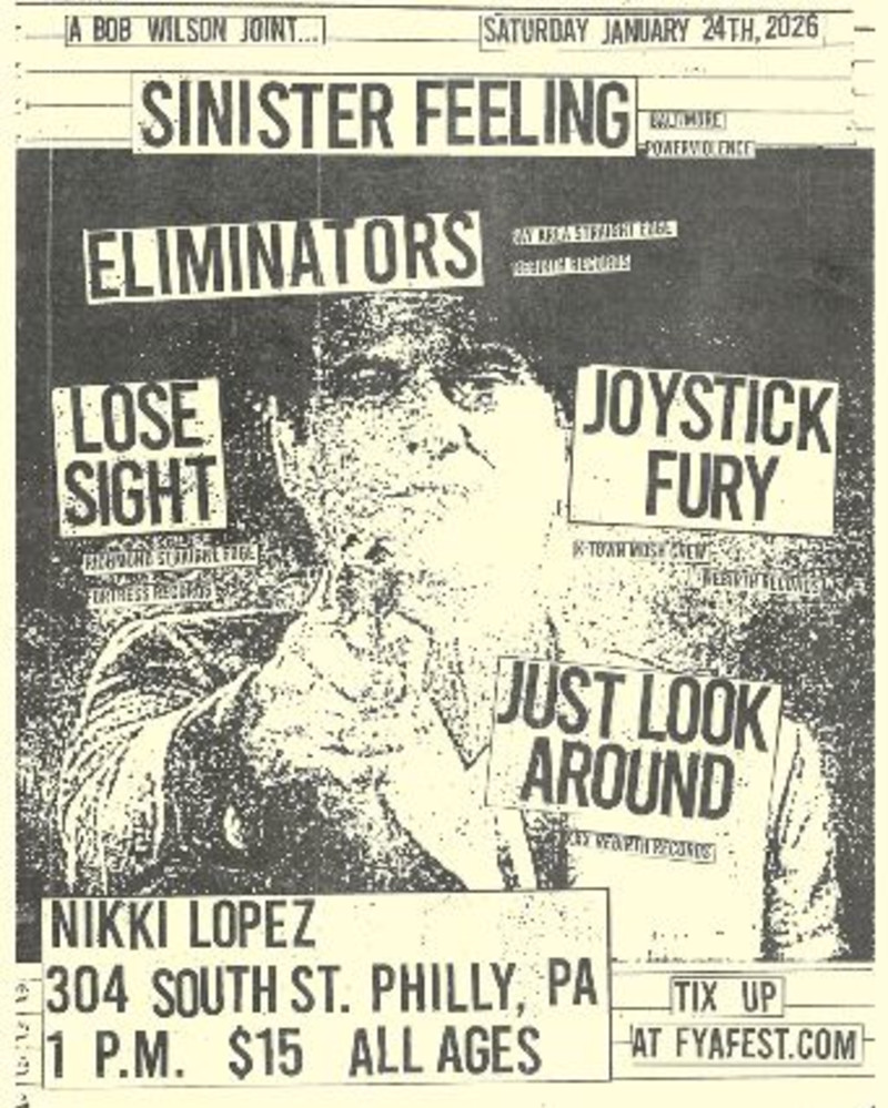 Sinister Feeling, Eliminators, Lose Sight, Joystick Fury, Just