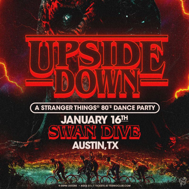 STRANGER THINGS - 80s NIGHT in Austin at Swan Dive