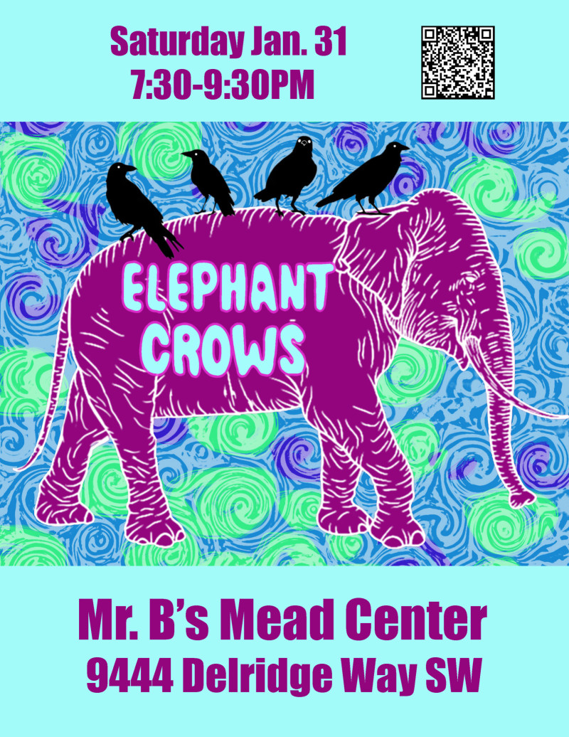 Elephant Crows: A Live Musical Performance in Seattle at Mr. B's